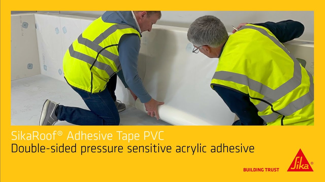 SikaRoof® Adhesive Tape PVC - Double-sided pressure sensitive acrylic ...