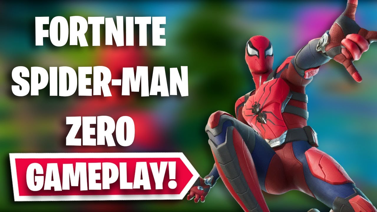 SPIDER-MAN ZERO Gameplay in Fortnite | Fortnite x Marvel: Zero War ...