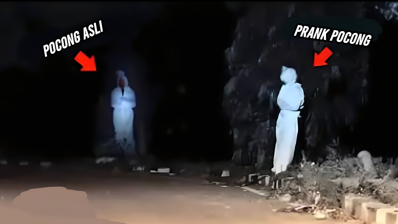 PRANK POCONG MUNCUL POCONG ASLI ! 5 PENAMPAKAN HANTU TERJELAS DAN SERAM ...