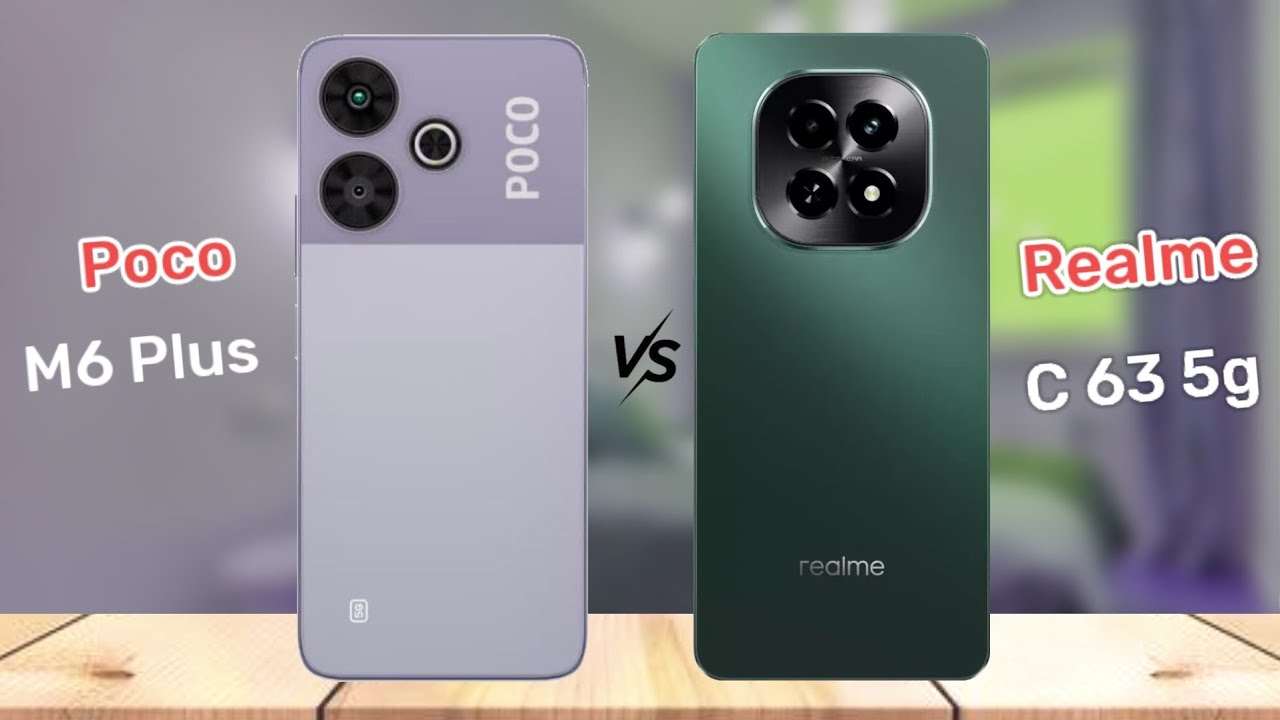 Poco M6 Plus 5g vs Realme C63 5g || Full Comprison - YouTube