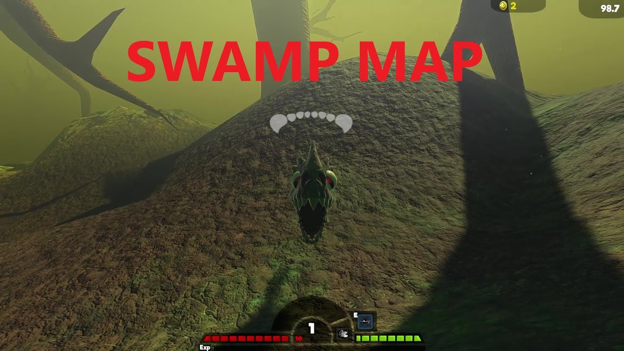The Swamp Map ( Feed and Grow Fish - Part 7 ) | Thunder Crax - YouTube