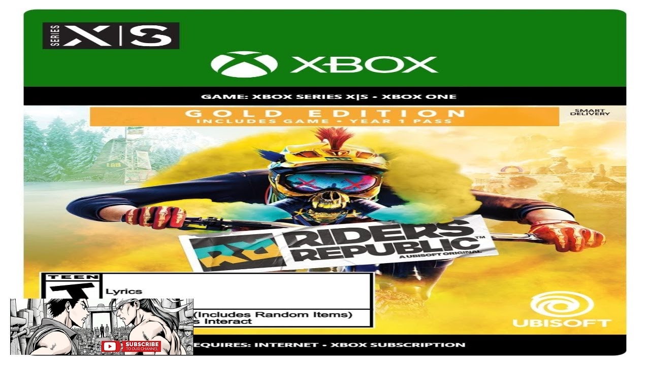Riders Republic Gold Edition Xbox Series X|S Xbox One Digital Code ...
