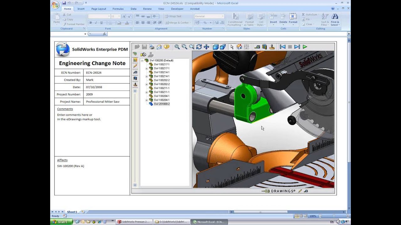 Demostración SolidWorks Enterprise PDM - YouTube