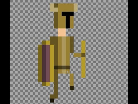 Pixel art Knight 32x32 - YouTube