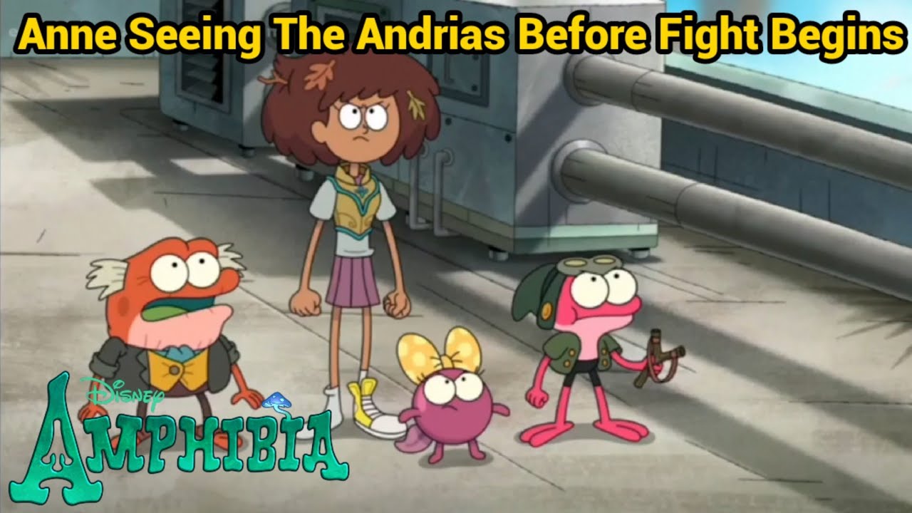 Anne Seeing The Andrias Before Fight Begins | Amphibia (S3 EP17) - YouTube