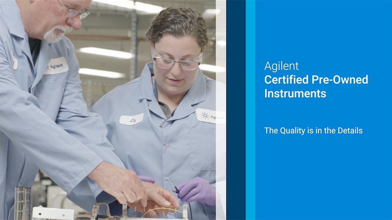 Agilent Certified Pre-Owned Instruments – Refurbishment Process - YouTube