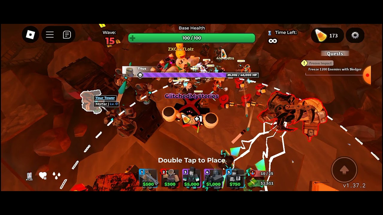 Defeated Titus and Triumph Night 1 on Hexscape Event | Roblox TDS - YouTube