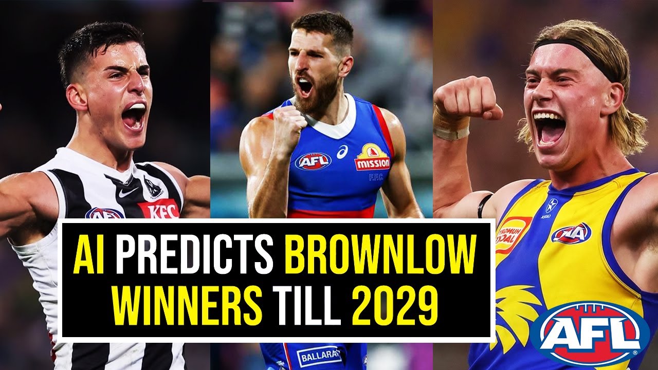 AI predicts the next 5 BROWNLOW winners… - YouTube