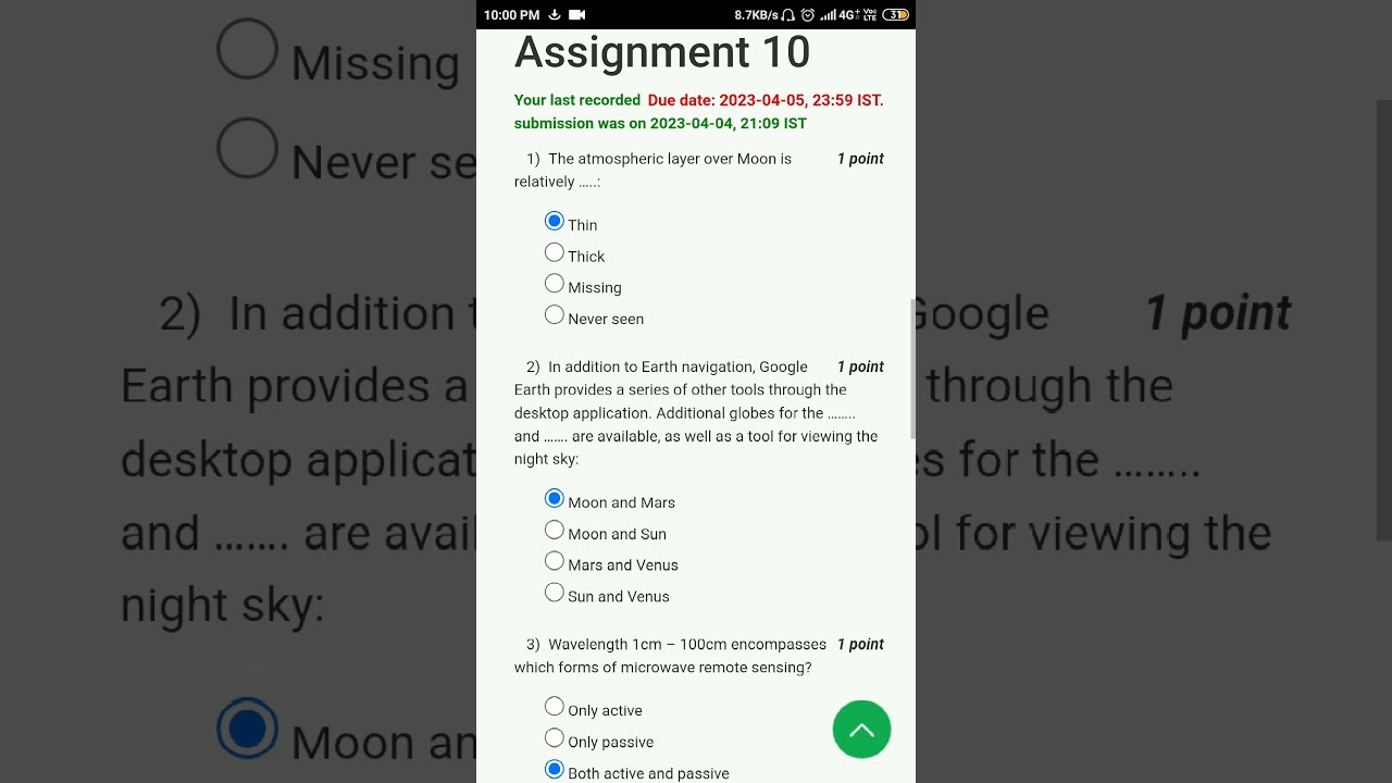 WEEK 10 NPTEL ASSIGNMENT REMOTE SENSING AND ESSENTIAL YouTube WEEK 10 NPTEL ASSIGNMENT REMOTE SENSING AND ESSENTIAL YouTube