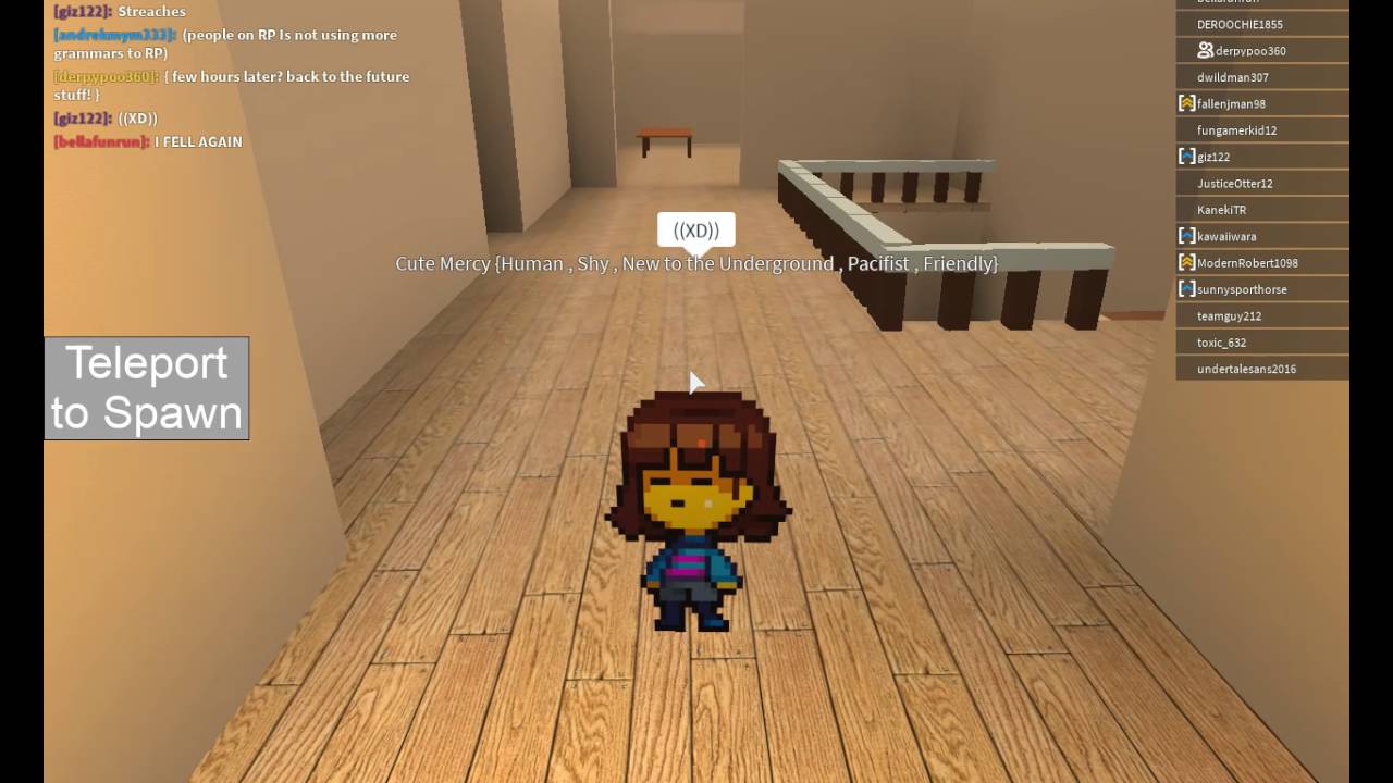 Undertale RP Roblox 'Hometime!' Pt3 - YouTube