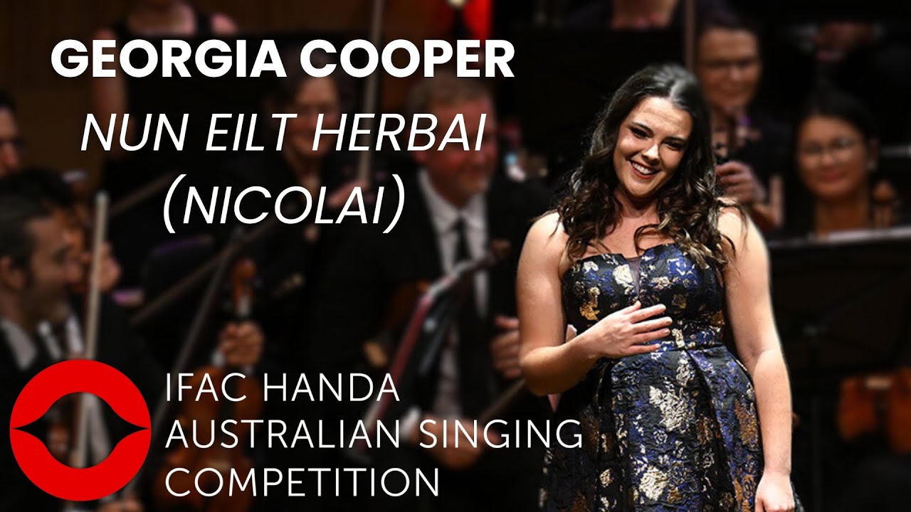 2024: Georgia Cooper, soprano. ASC Finals Concert, first performance ...