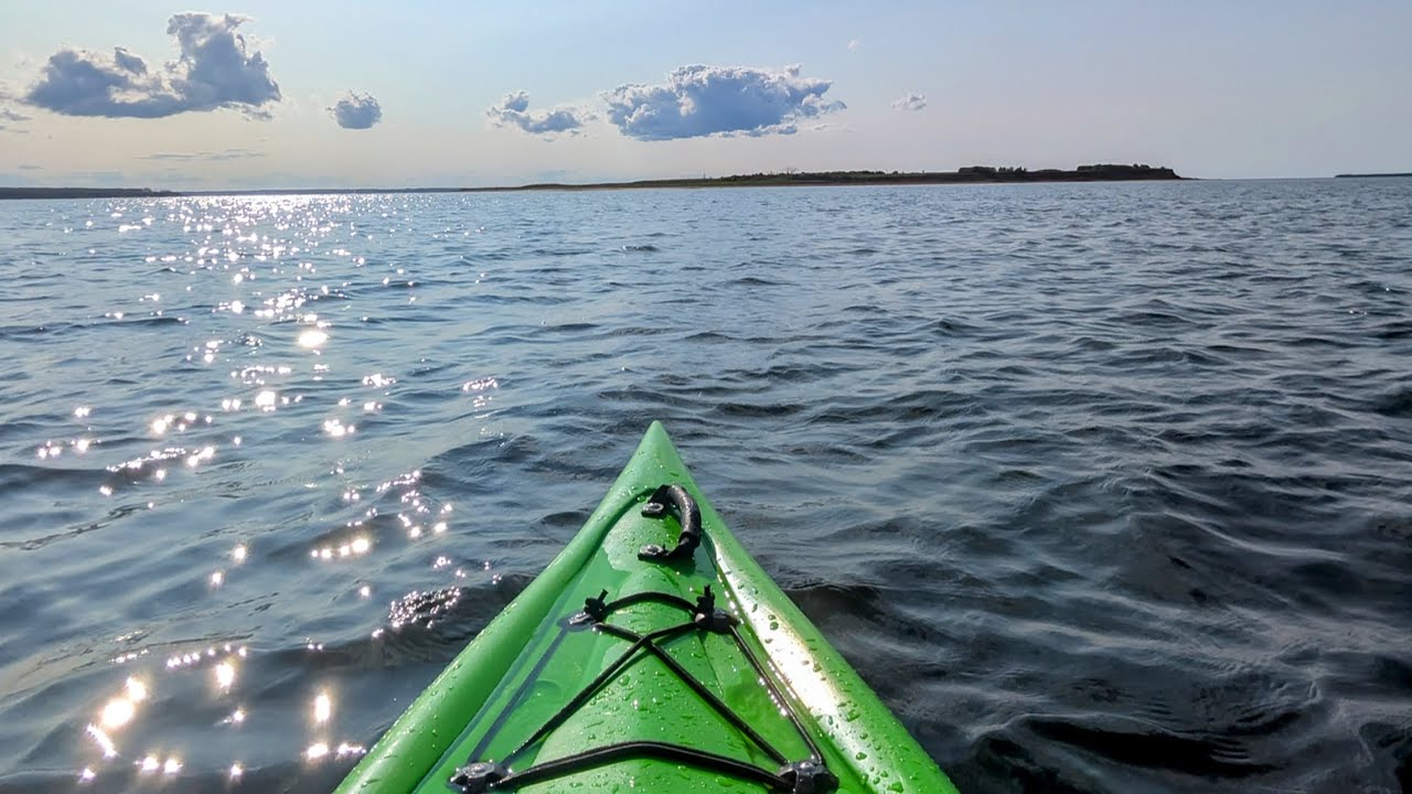 Kayak Trip to Ram Island Prince Edward Island Canada and seen a scary ...