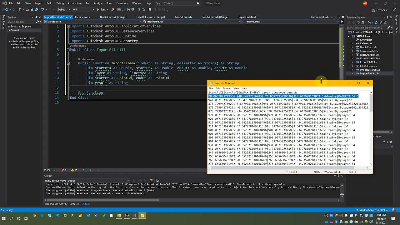 Importing AutoCAD Lines From A Text File Using VB NET YouTube importing-autocad-lines-from-a-text-file-using-vb-net-youtube