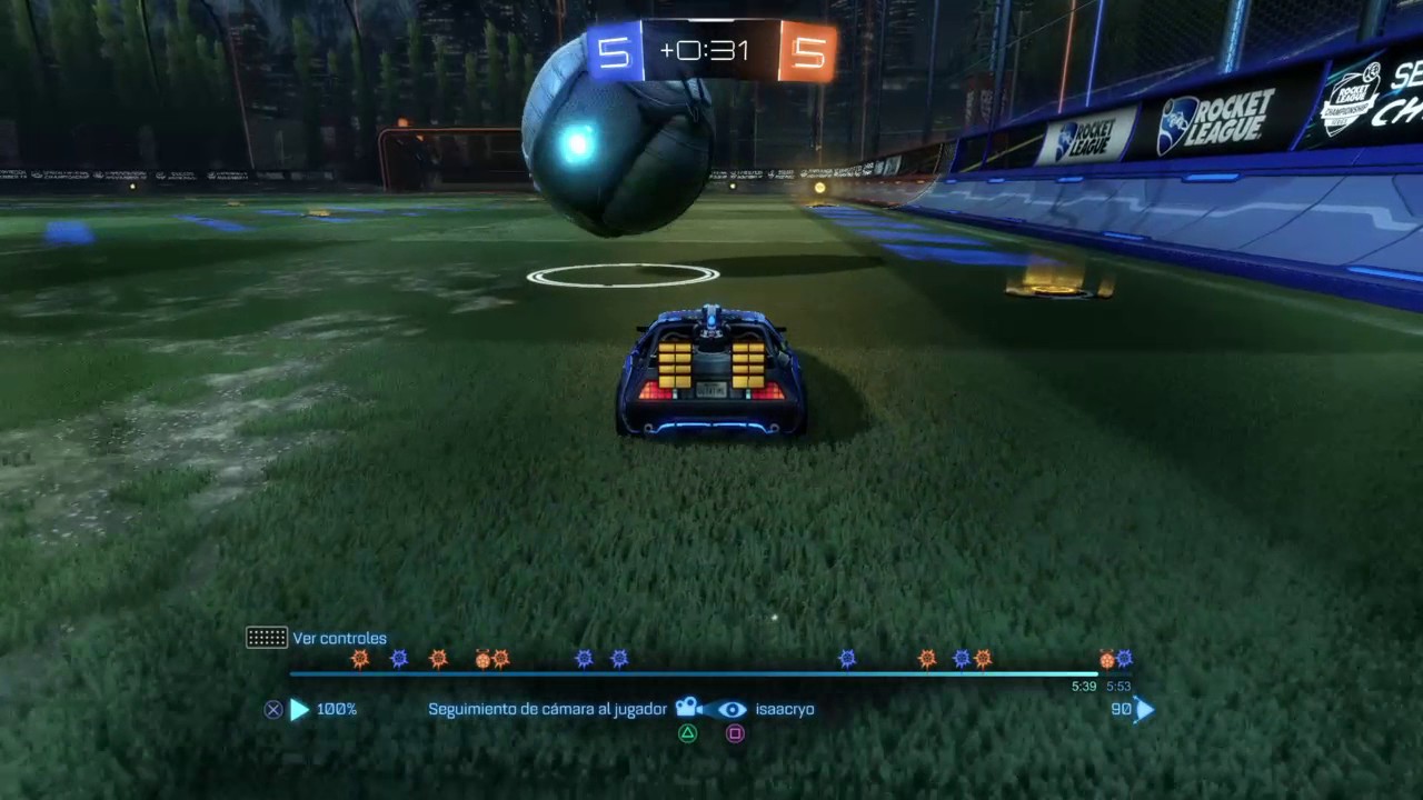Rocket League epic save - YouTube