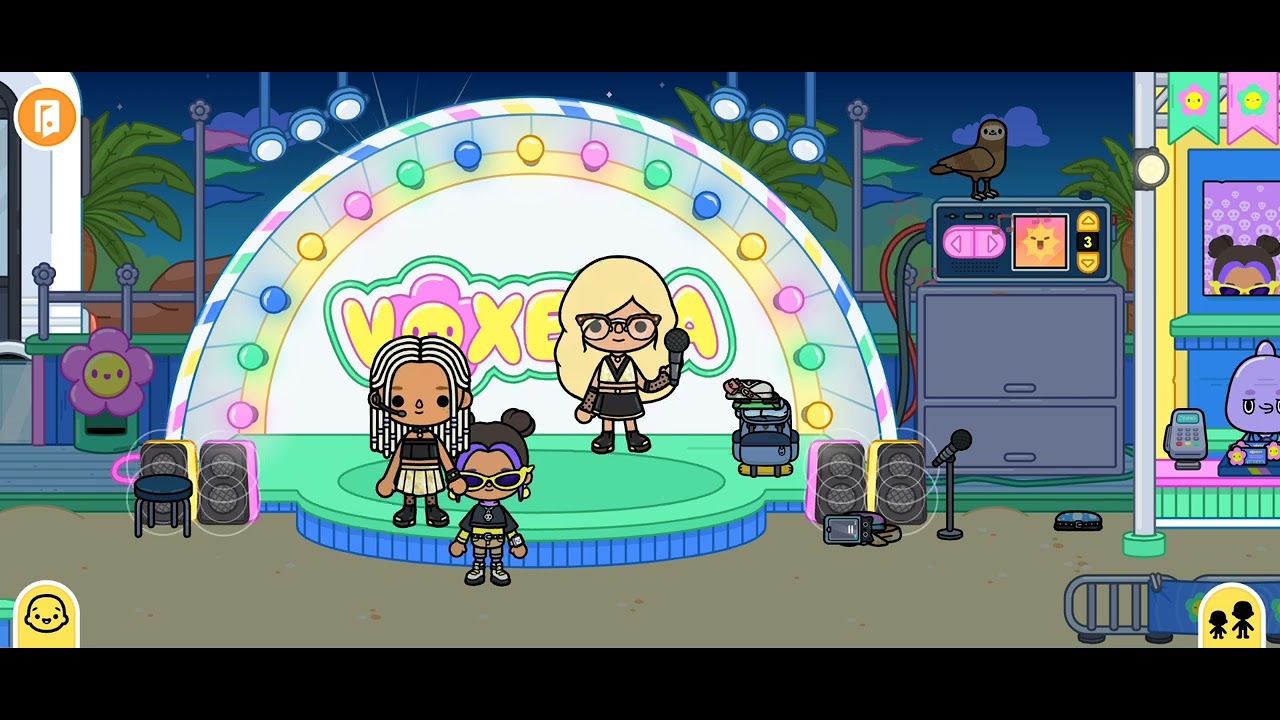 Toca Boca v🌸vella concert - YouTube