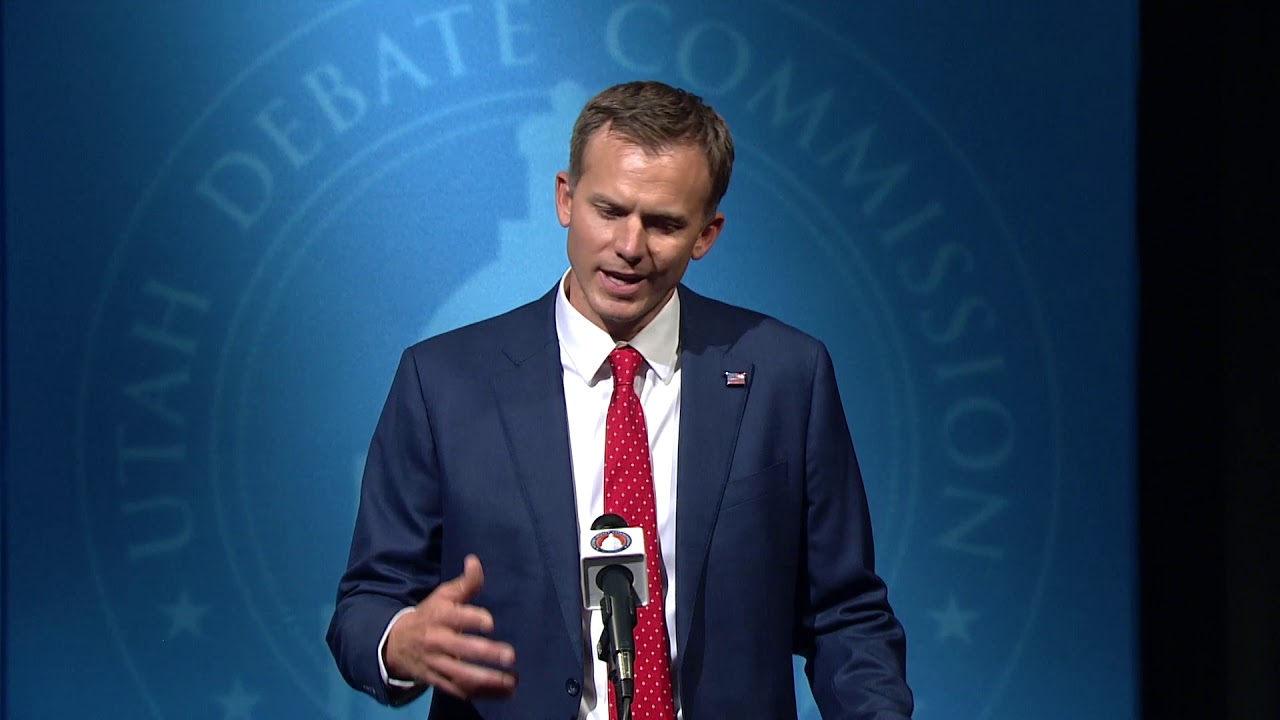 Blake Moore - Post Fall 2020 Debate Media Q&A - YouTube