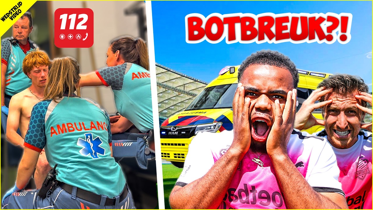 HORROR BLESSURE LUUK STEEN !? FRANK VD ONNAVOLGBAAR !! ROY AK 'MOET ...