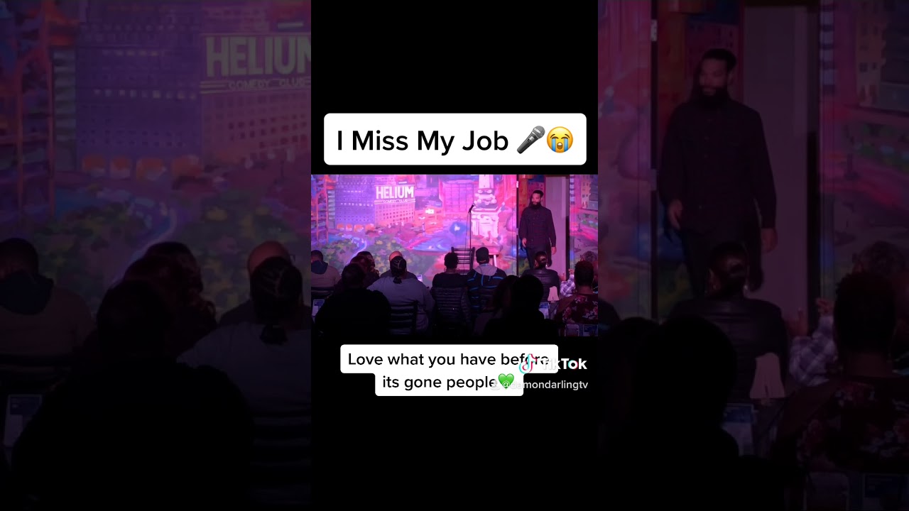 Standup comedian Damon Darling talks different topics at helium comedy ...