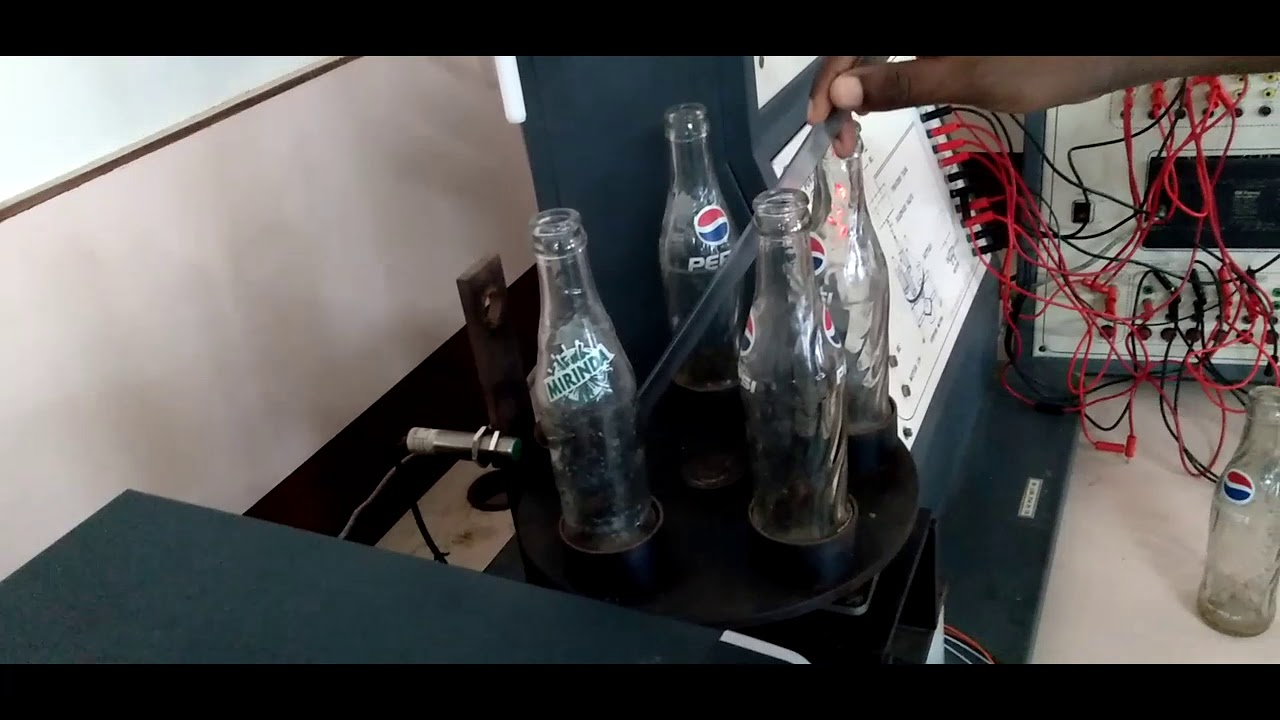 Alarm control and bottle filling system: PLC, SCADA and DCS - YouTube