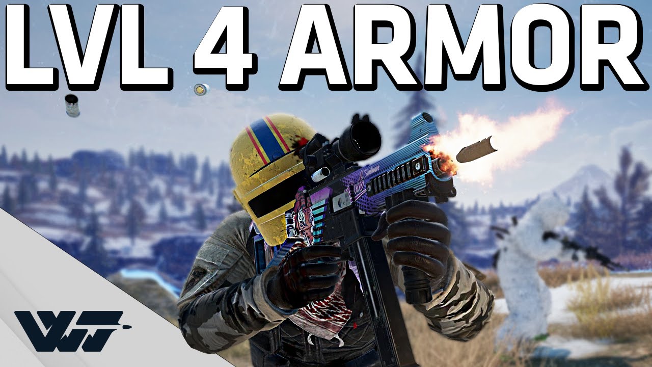 EVERYONE HAS LEVEL 4 ARMOR - (10 times lower damage) - PUBG - YouTube