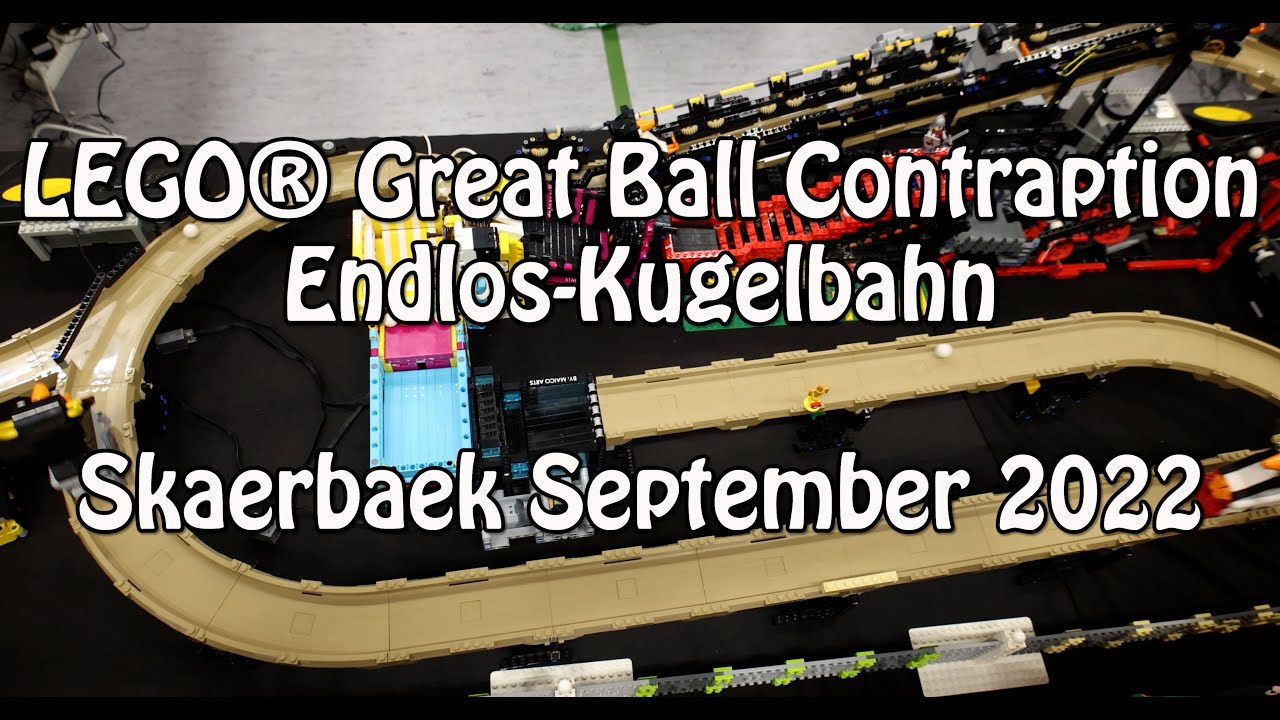 LEGO Great Ball Contraption in Skaerbaek 2022 (GBC) - YouTube