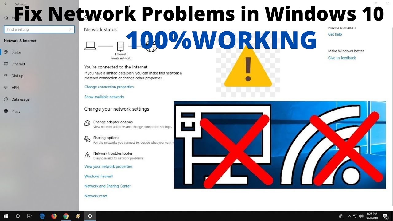 Lan Cable is Not Connecting Windows 10 || Fix All Network & Internet ...