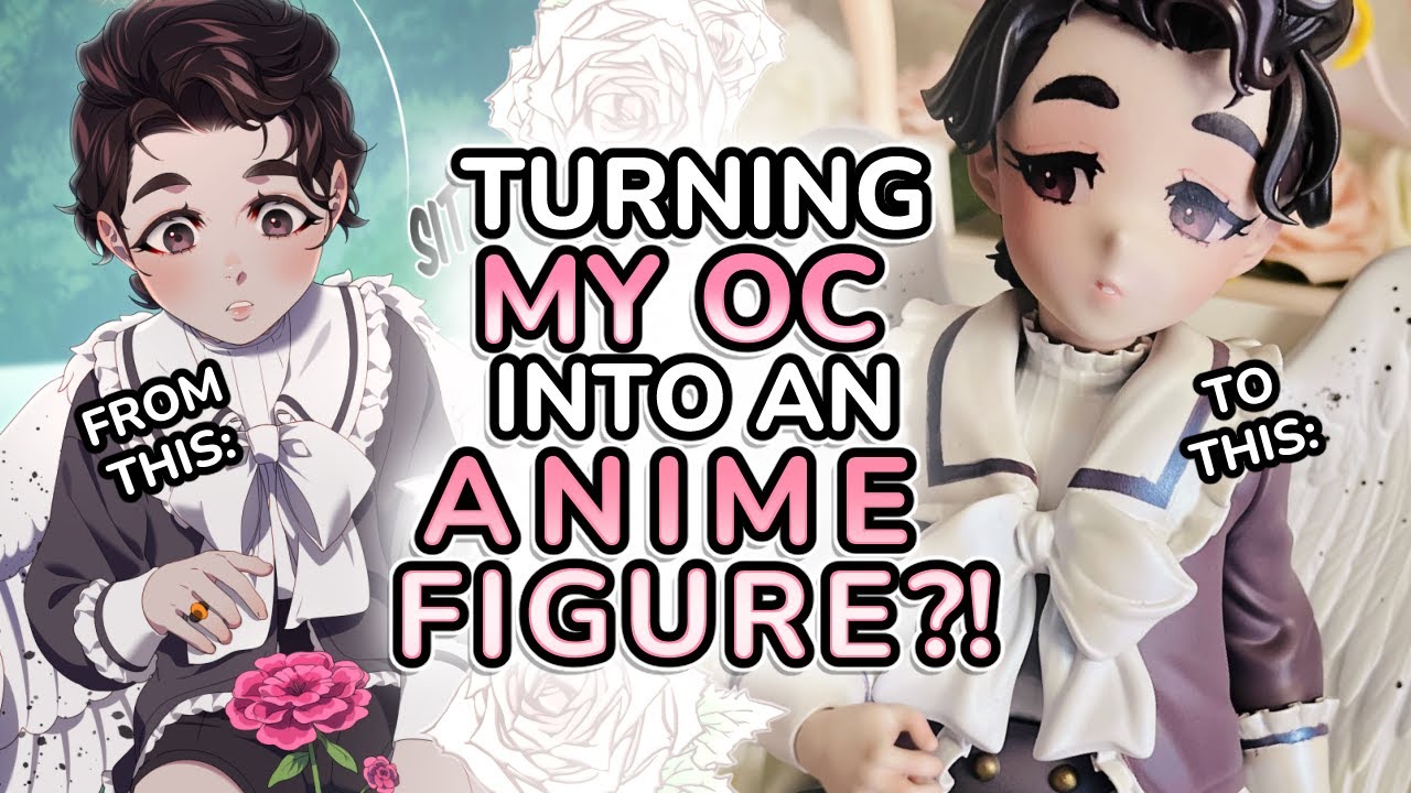 Turning MY OC Into An ANIME FIGURE?! | Resin 3D Printing + Painting ...