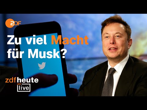 Musk übernimmt Twitter: Weniger Regeln, mehr Hass? | ZDFheute live