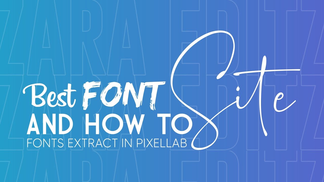 Best Font Site and How to extract fonts in pixellab | piku creation ...