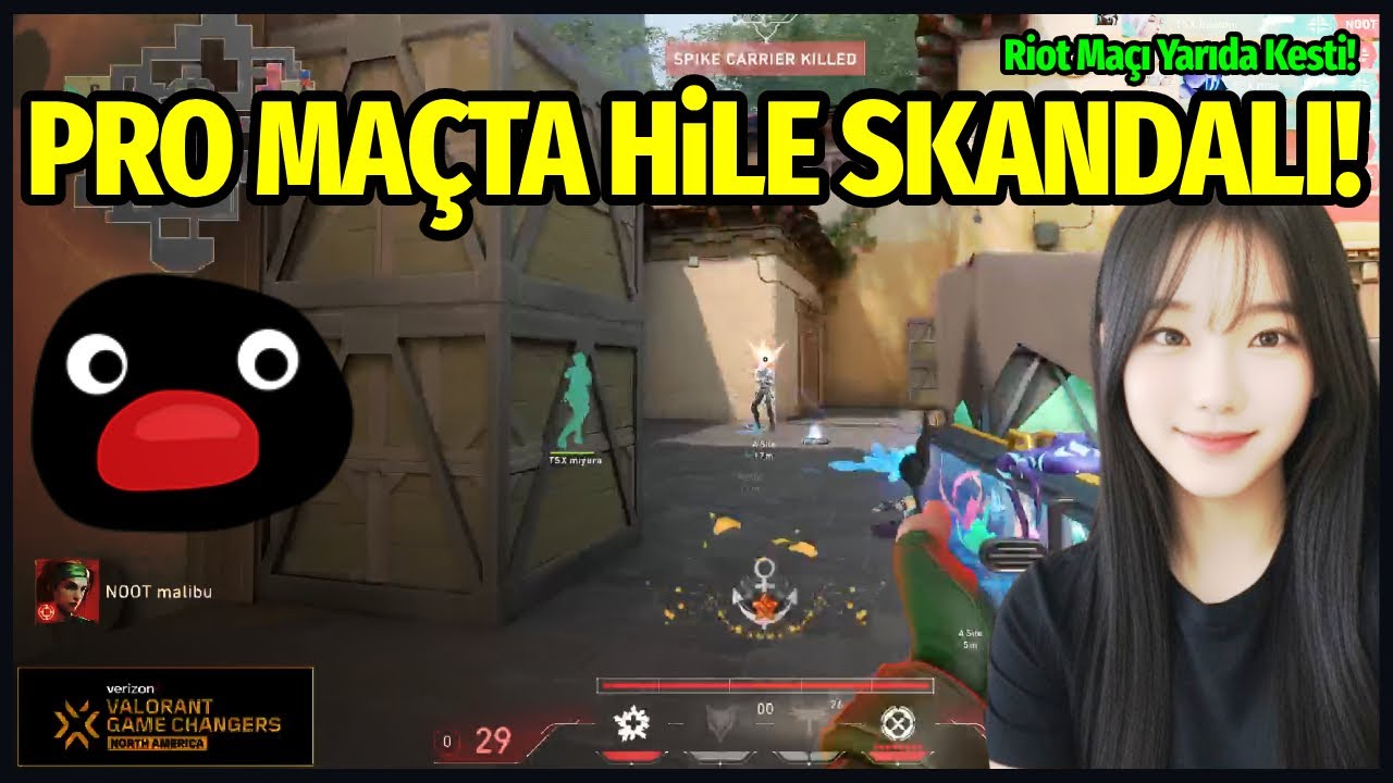 VALORANT HİLE SKANDALI | noot noot: malibu - YouTube