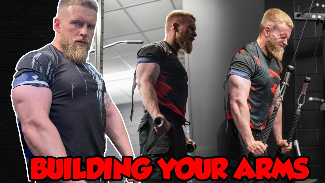 JUICY ARM WORKOUT | How To BUILD 18+ INCH Arms NATURALLY. - YouTube