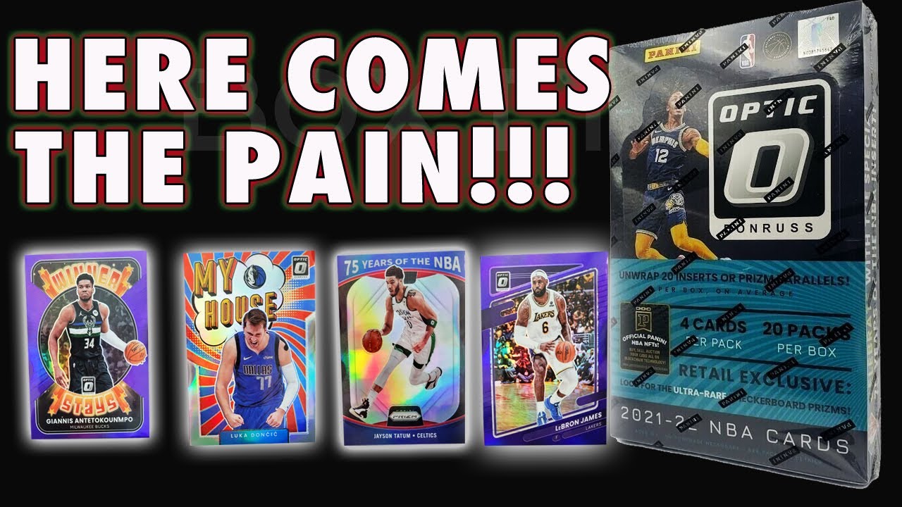 2021-22 Panini Donruss Optic Retail Box Basketball.. Purple HOLO - YouTube