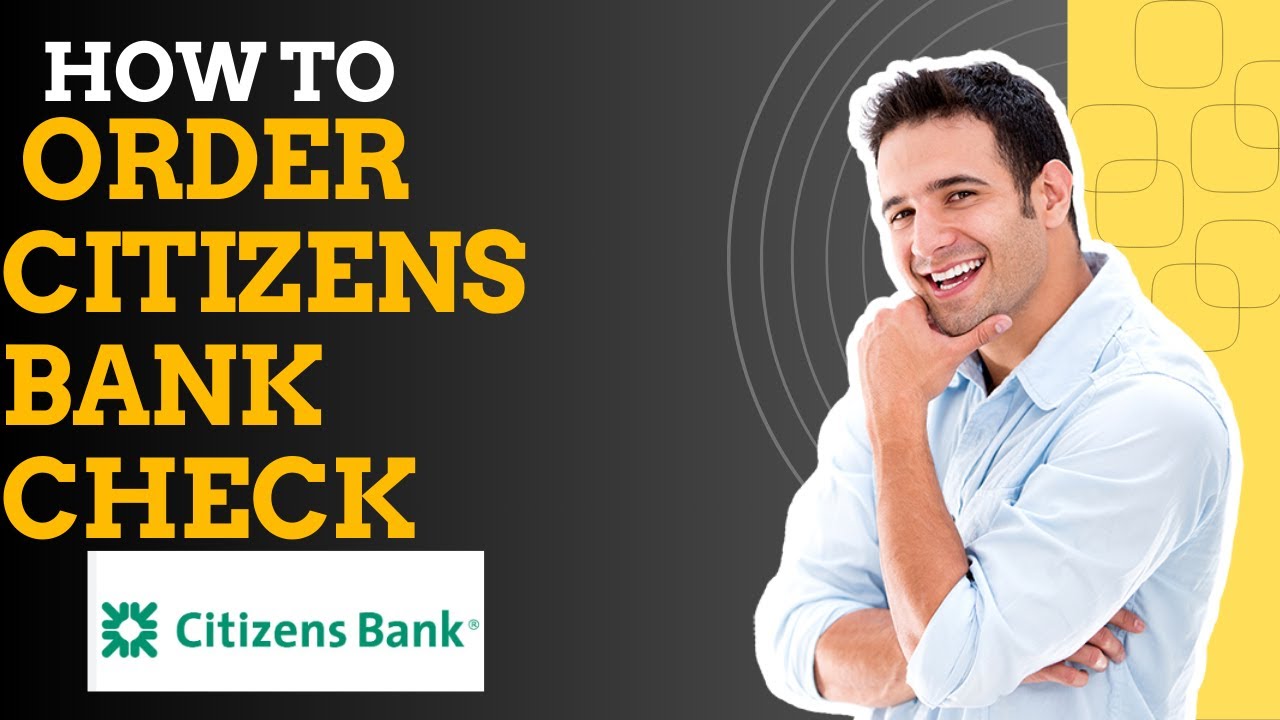 How to order Citizens bank check I S M TECH - YouTube
