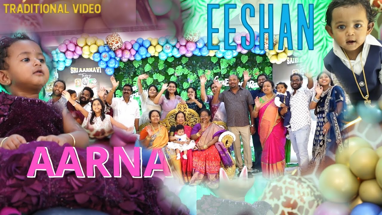 Eeshan Ram & Aarnavi First Birthday Celebrations | Rajahmundry ...