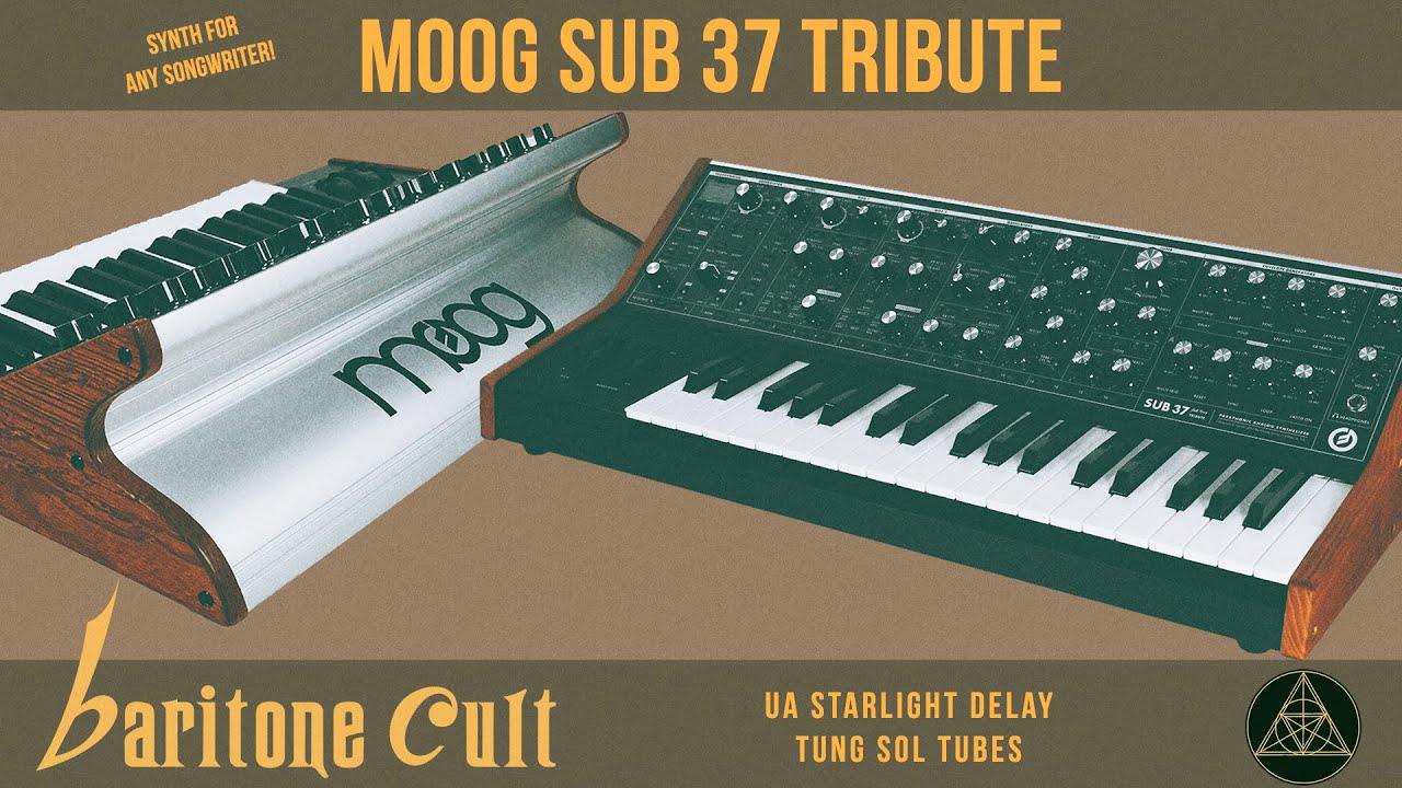 MOOG Sub 37 Synth for Heavy Music - YouTube