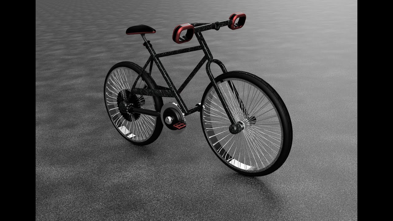 Chainless Bike - AUTODESK FUSION 360 - YouTube