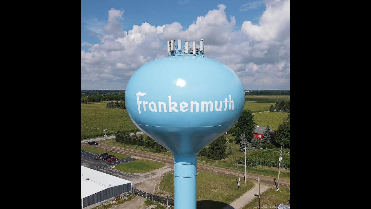 Water Tower - Frankenmuth, Michigan - YouTube