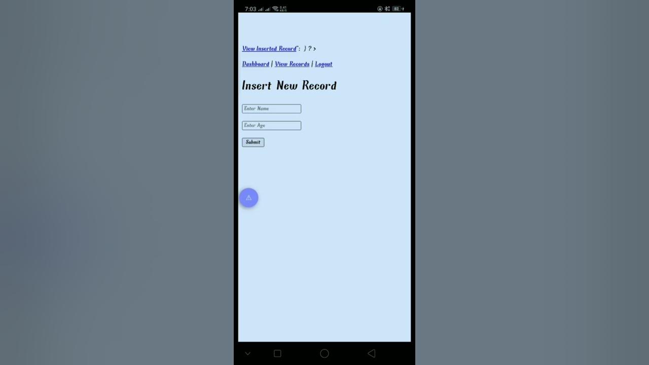 PHP and MySQL Insert, View, Edit and Delete Record from Database Using ...