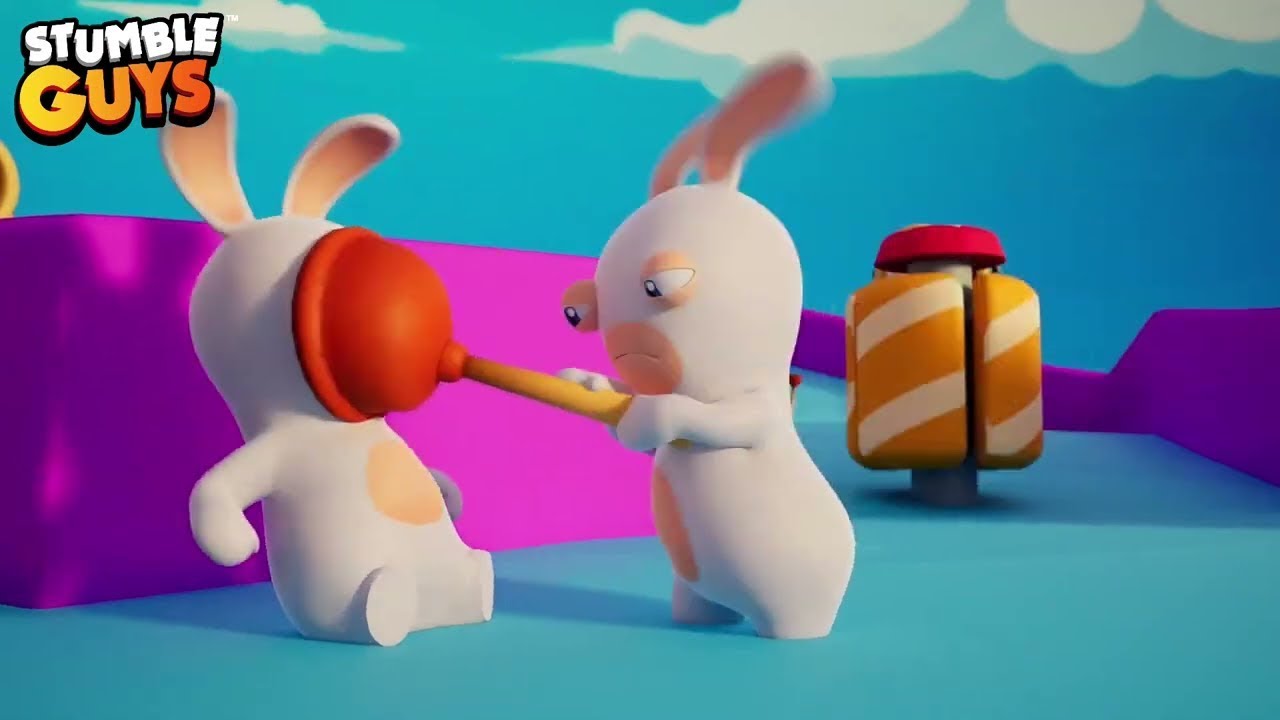 Stumble Guys Rabbids Event Gameplay Hindi - YouTube