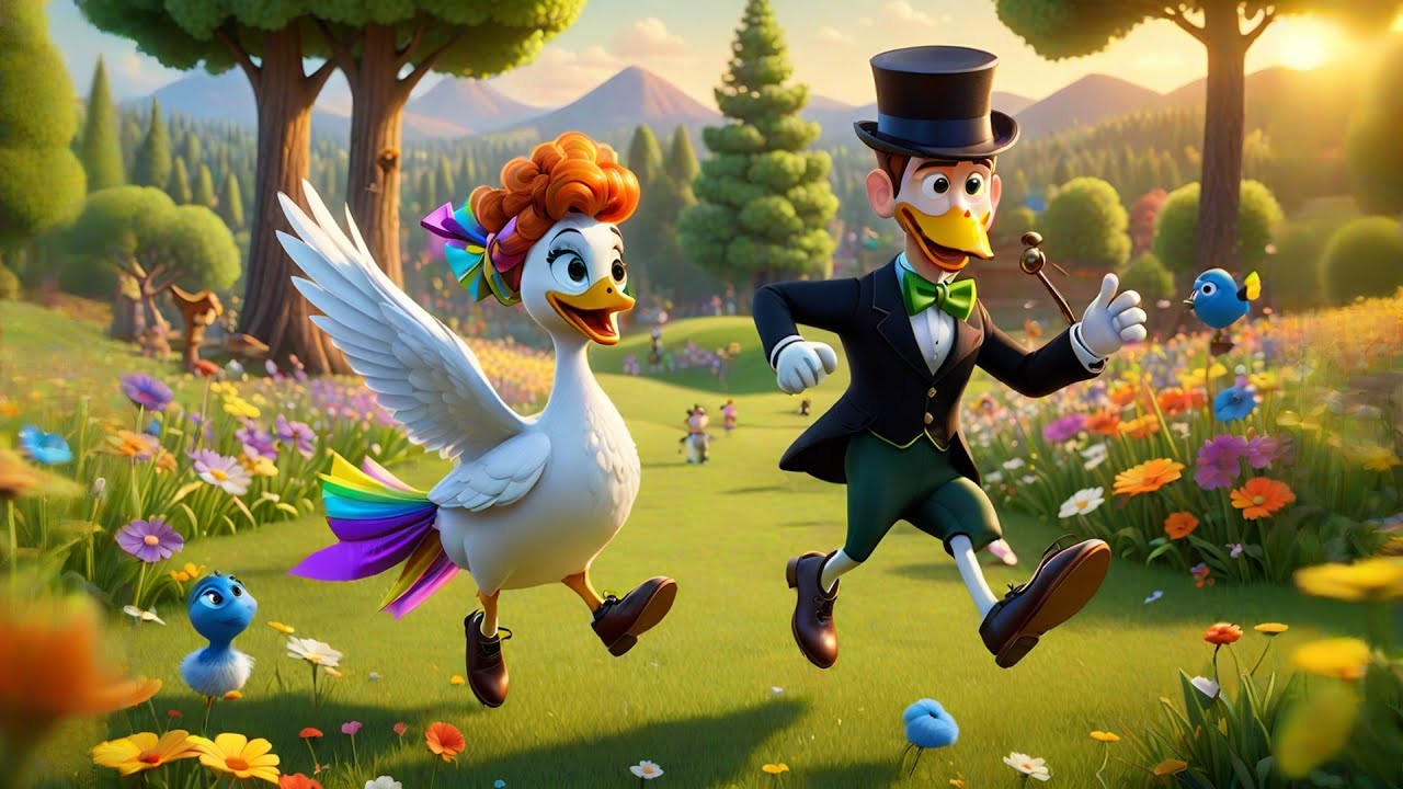 Three Dancing Ducks Go Quack Quack Quack | Nursery Rhymes for Kids ...