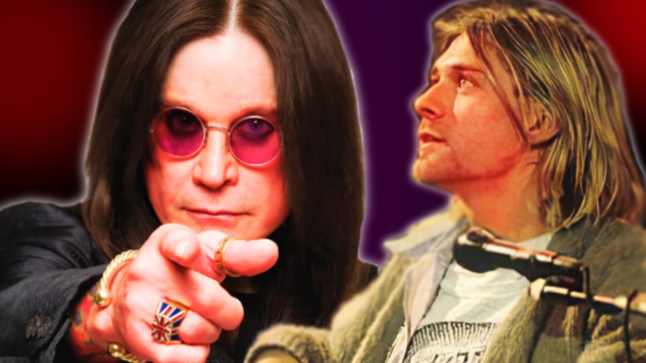 LA INFLUENCIA DE NIRVANA Y KURT COBAIN EN OZZY OSBOURNE - YouTube