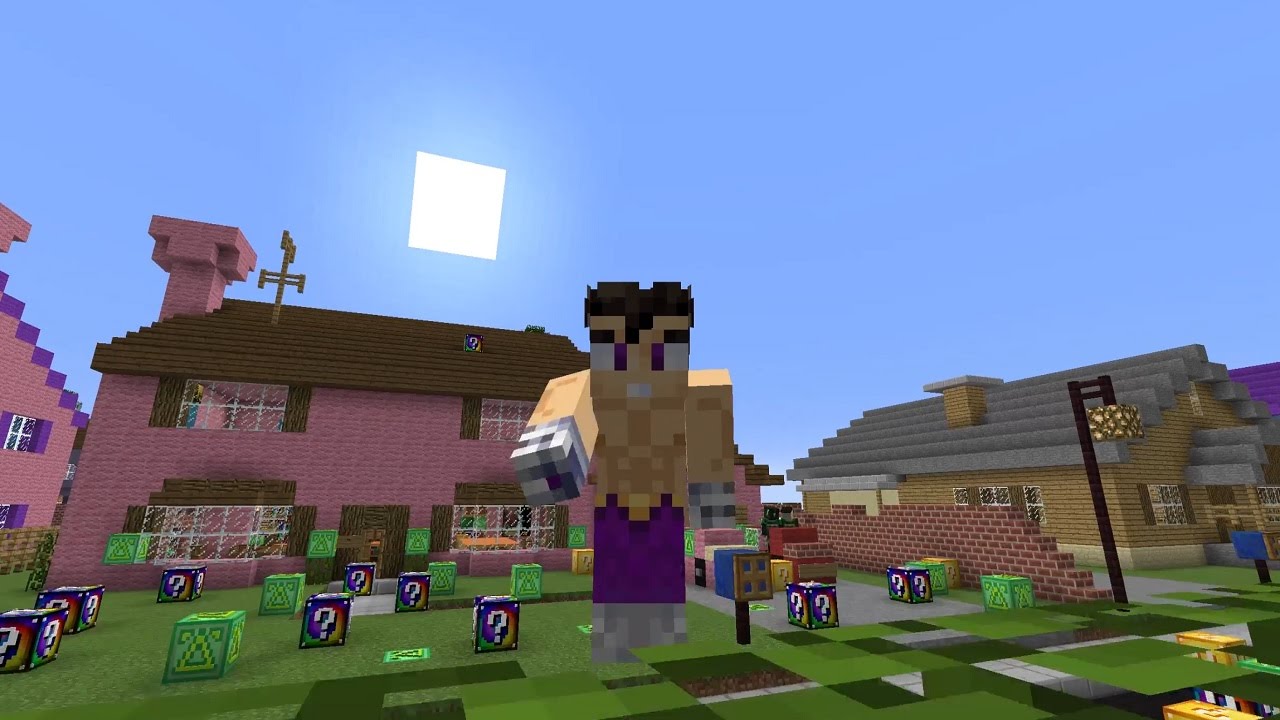 MINECRAFT - LUCKY BLOCKS - LOS SIMPSONS! - YouTube