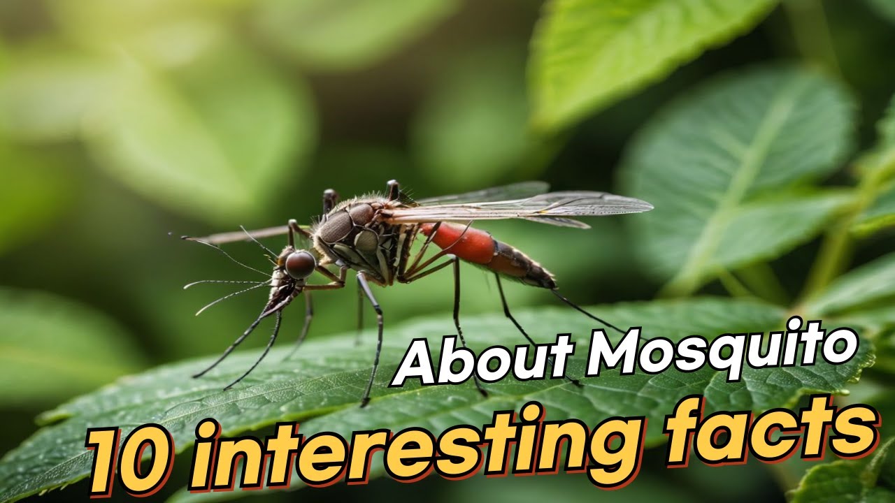 10 Interesting Facts About Mosquito | Real Facts | Amazing Facts ...