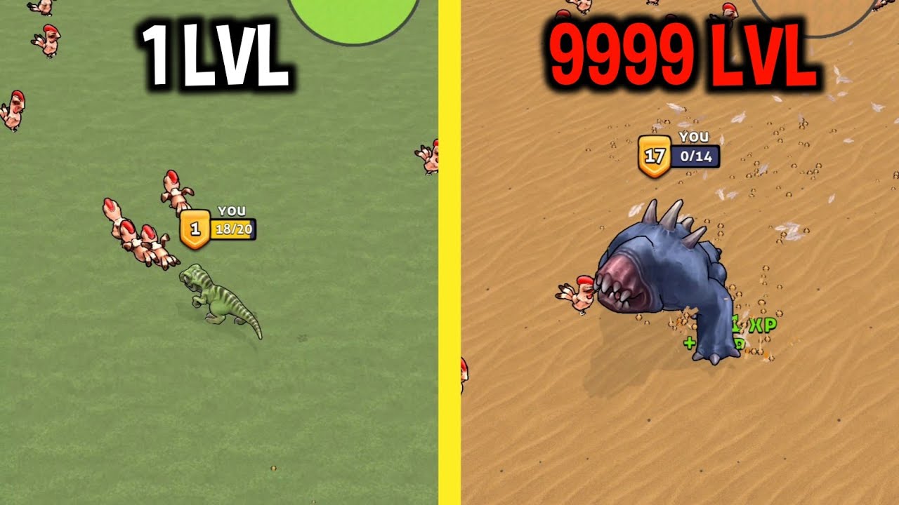 MAX LEVEL in Dino Royale Game - YouTube
