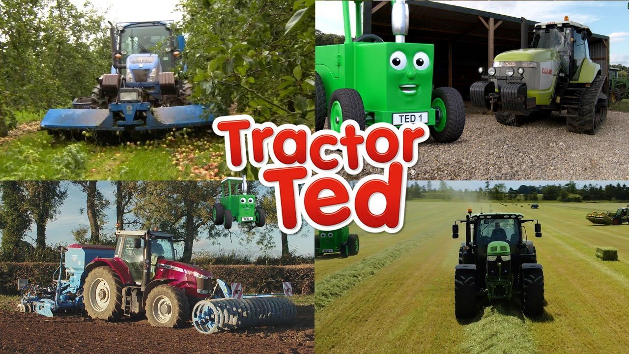 Big Machines Compilation 🚜 | Tractor Ted Big Machines | Tractor Ted ...
