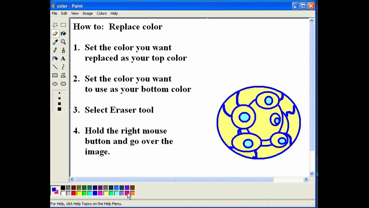 How To Replace Color In MS Paint YouTube how-to-replace-color-in-ms-paint-youtube