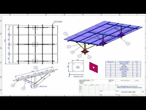#Solar panel structure design how pole for solar structure design with ...