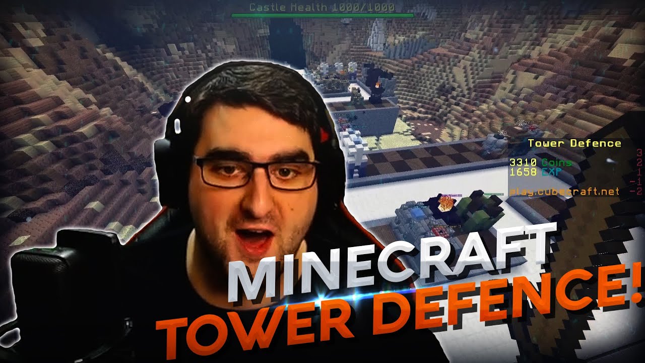 Minecraft Tower Defence! (Minecraft Gameplay) - YouTube
