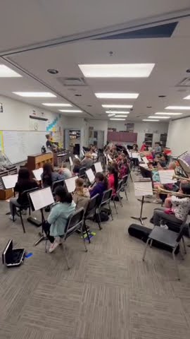 Adamaris's 6th Grade Band Class: Band All Together! #shorts #band # ...