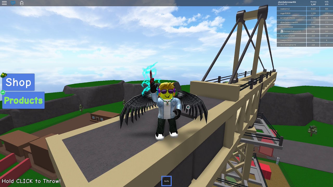 JUGANDO KNIFE SIMULATOR CON MIGUEL/ROBLOX EN NEGRO!!!! - YouTube